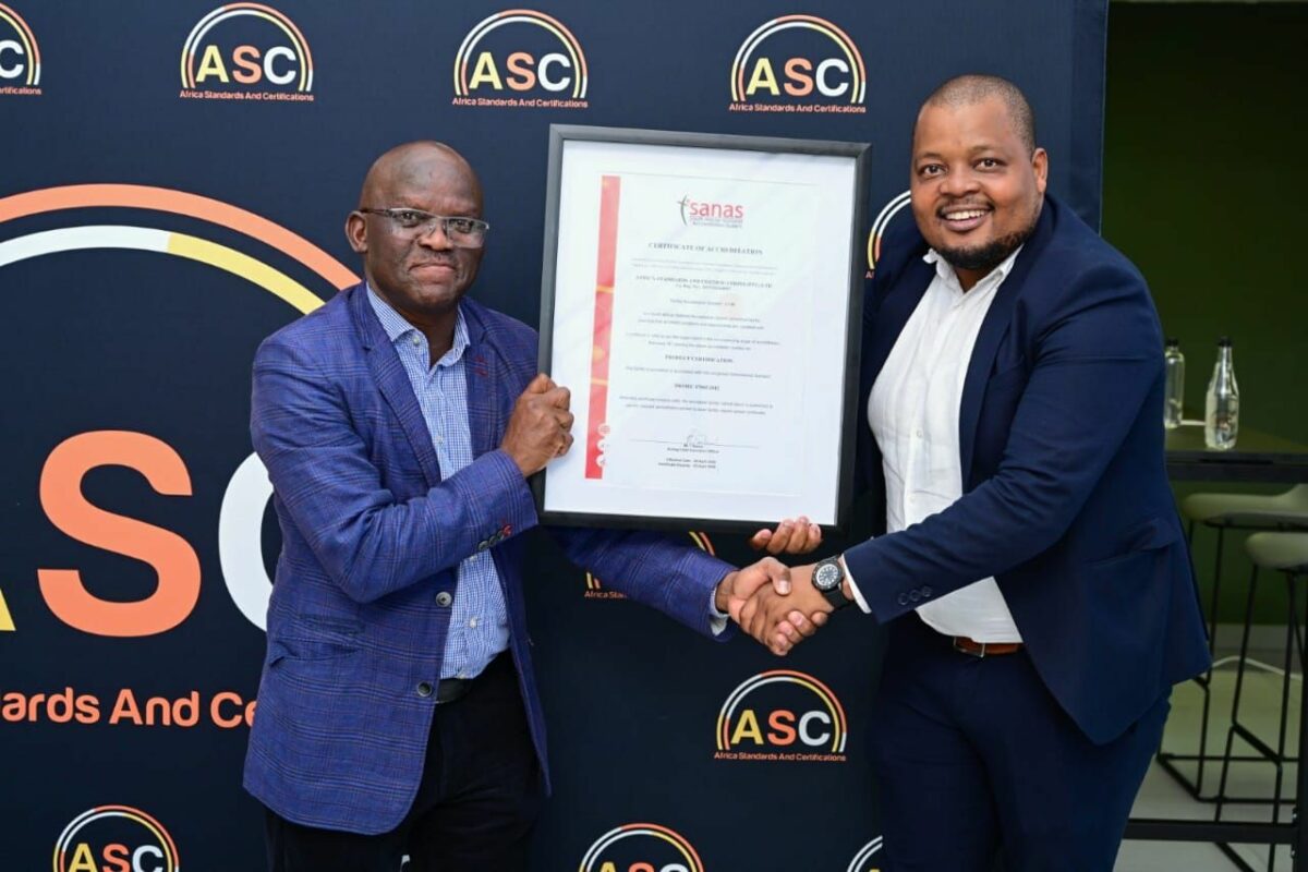 ASC is ISO/IEC 17065:2012 Accredited - ASC - Africa Standards & Certification