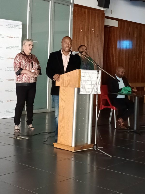 Mr Bongani Khanyile honored at NRCS - ASC - Africa Standards ...